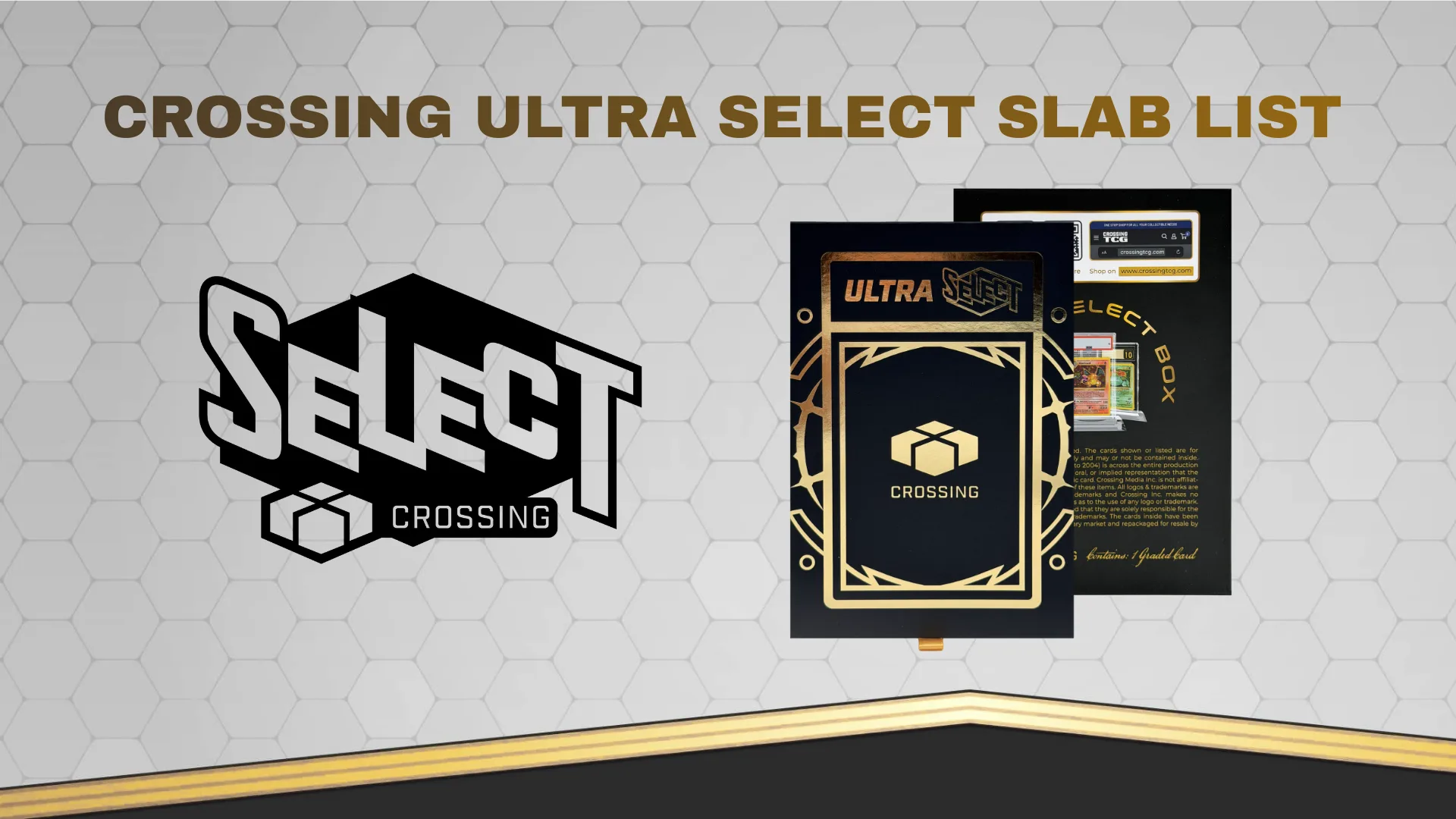Ultra Select Box — Mystery Graded Cards | Crossing TCG